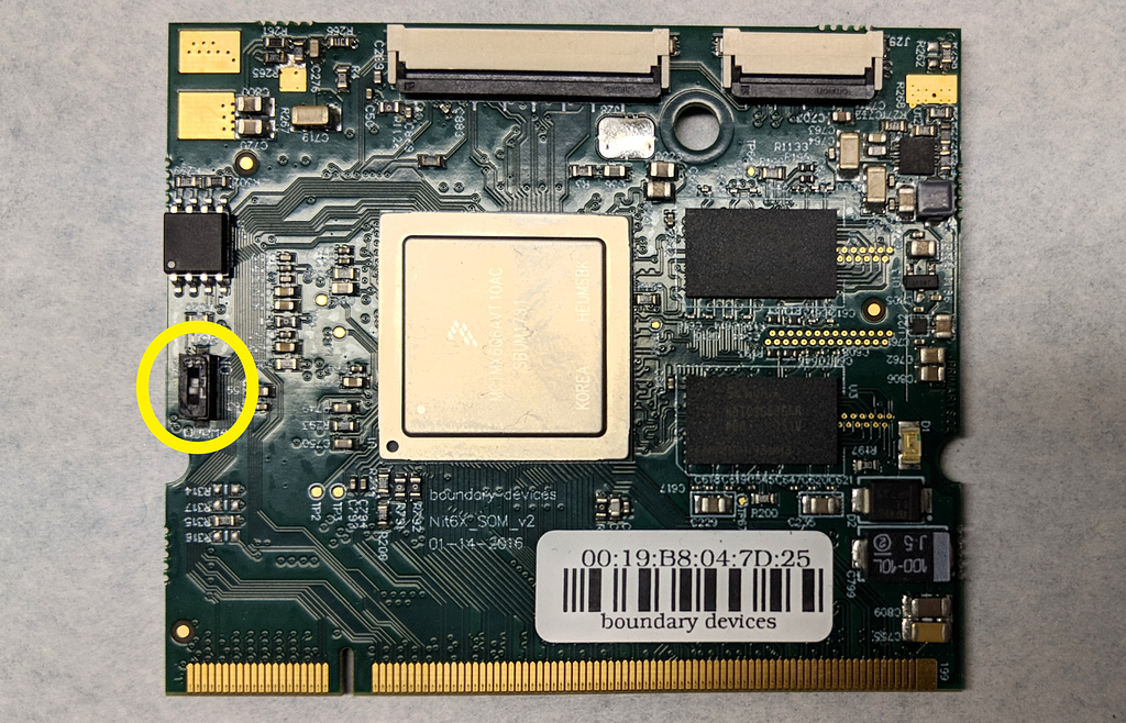 Installing U-Boot on the Boundary Devices SOMv2 - OpenGlow Control ...